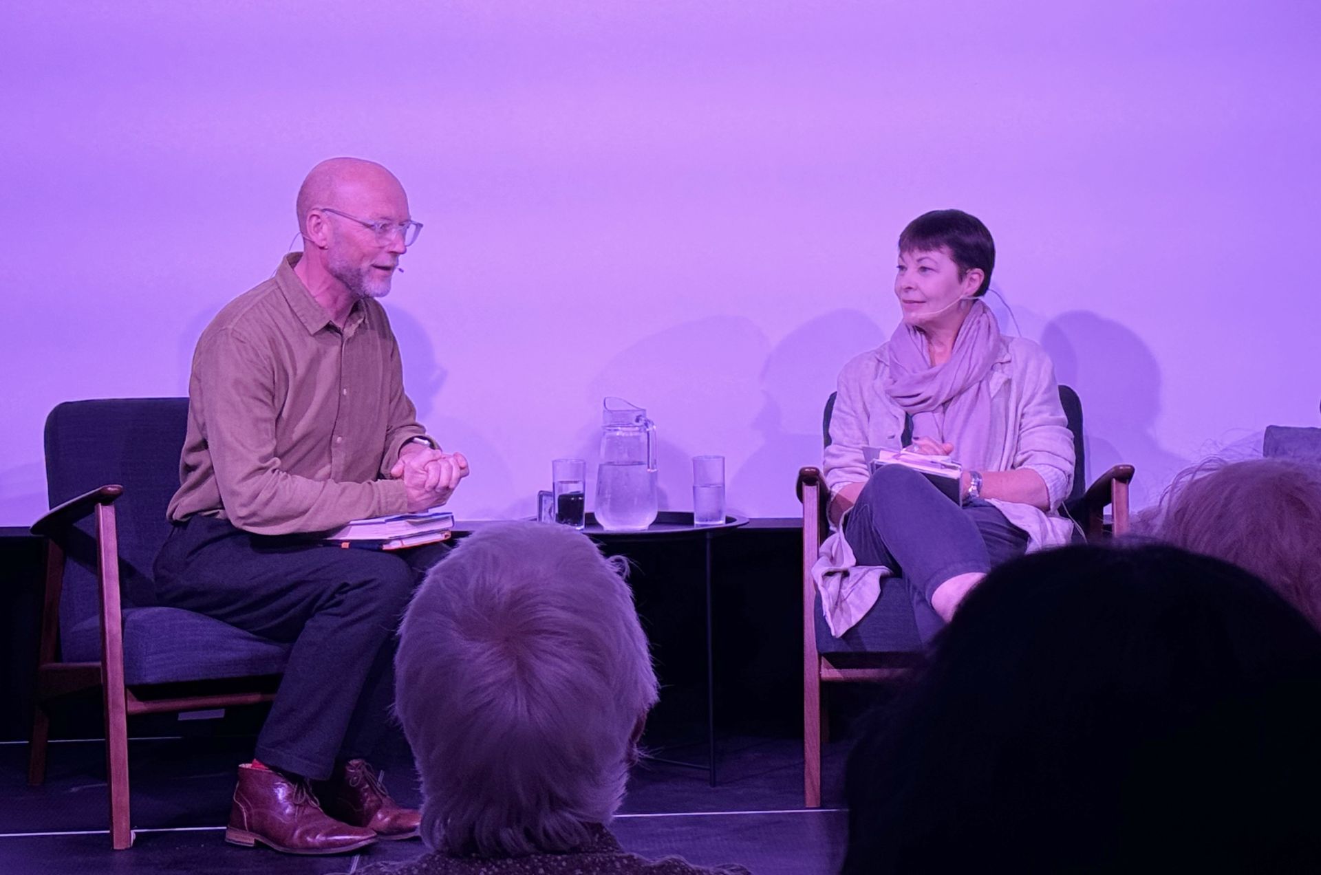 Catching up via Caroline Lucas and creative writing frenzy ...